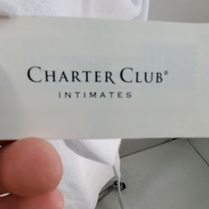 Charter Club | Intimates & Sleepwear | Charter Club White Hooded Robe ...
